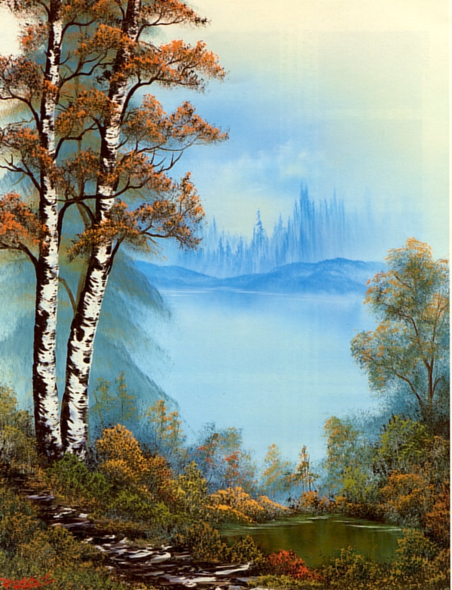 Brushes For Painting Bob Ross Landscape Series Oil Paint Brushes ...