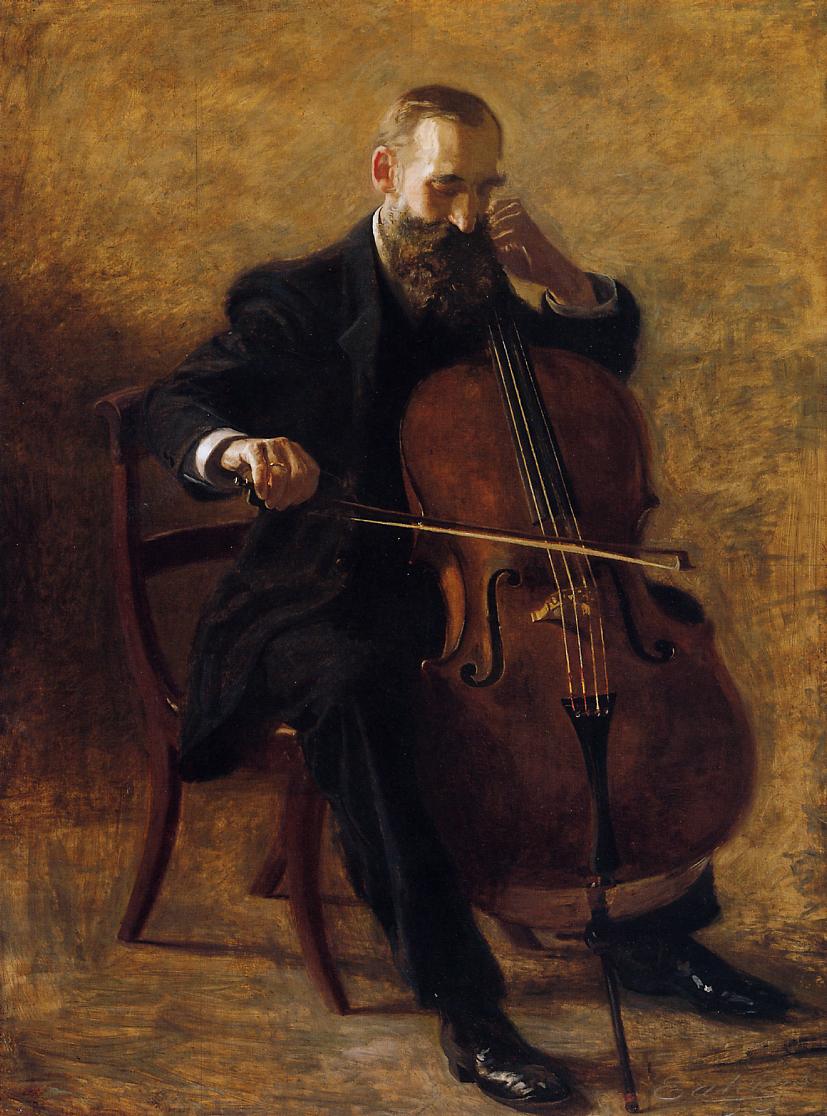 History of Thomas Eakins oil paintings.